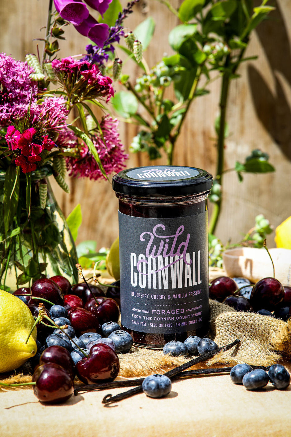 Wild Cornwall foraged preserves and sauces
